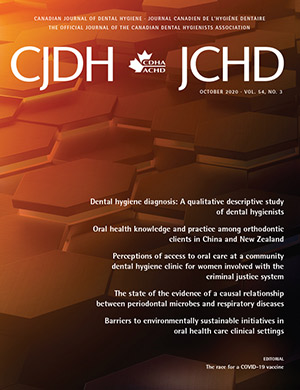The Canadian Journal of Dental Hygiene