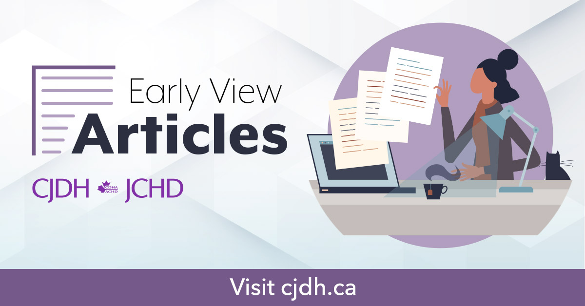 CJDH Early View Articles